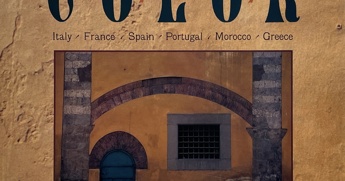 Publication: Mediterranean Color - Jeffrey Becom | Robert Klein Gallery